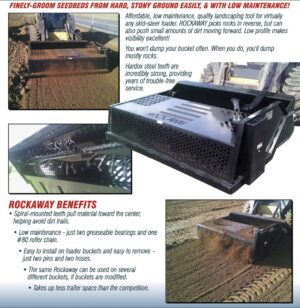 Rockaway Rock Picker Landscape Rake