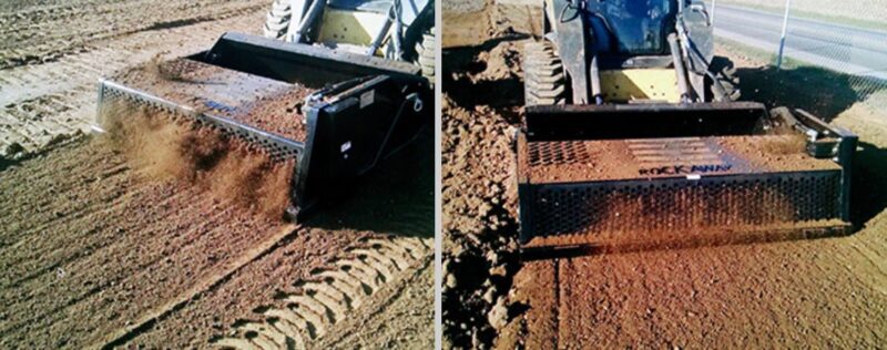 Rockaway Rock Picker Landscape Rake