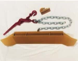 GradeBlade Squeegee and Crumbing Backhoe Bucket Blades